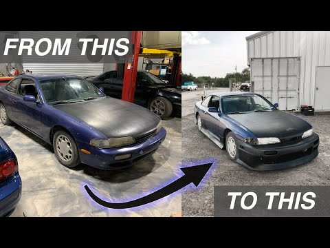 TRANSFORMING OUR 240sx | KBD Body Kit Install On The Giveaway S14