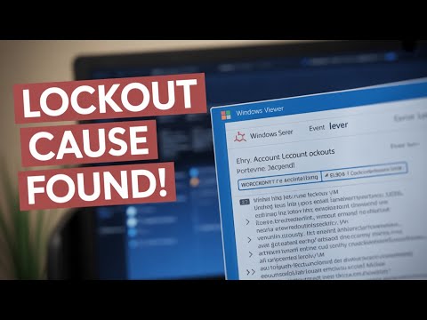 How to find the reason for account lock issue in windows server
