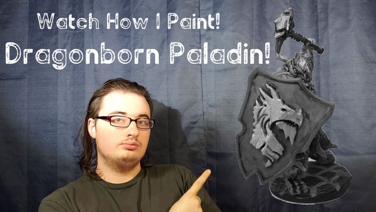 Dragonborn Paladin Time lapse