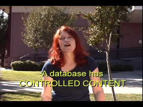 Search Engine vs. Research Database for College Research