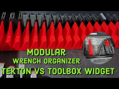 New Tekton Wrench Organizer Vs ToolBox Widget