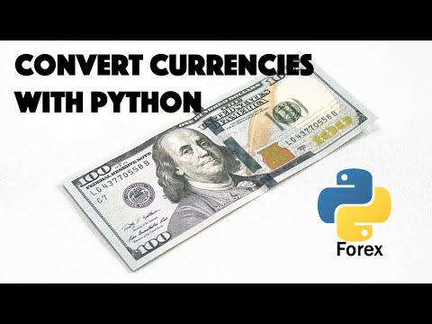 Python currency converter - how to convert currencies with Python?