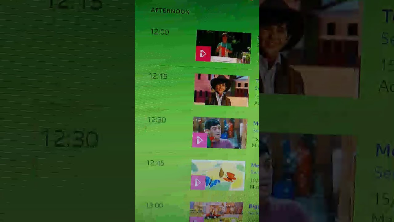 Cbeebies Schedule November 22 2019