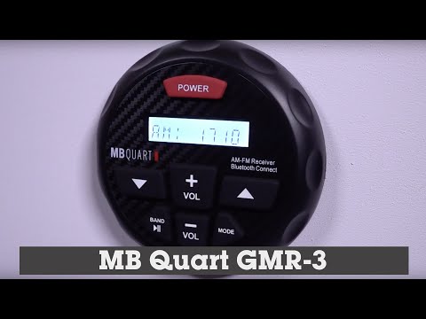MB Quart GMR-3 Display and Controls Demo | Crutchfield Video