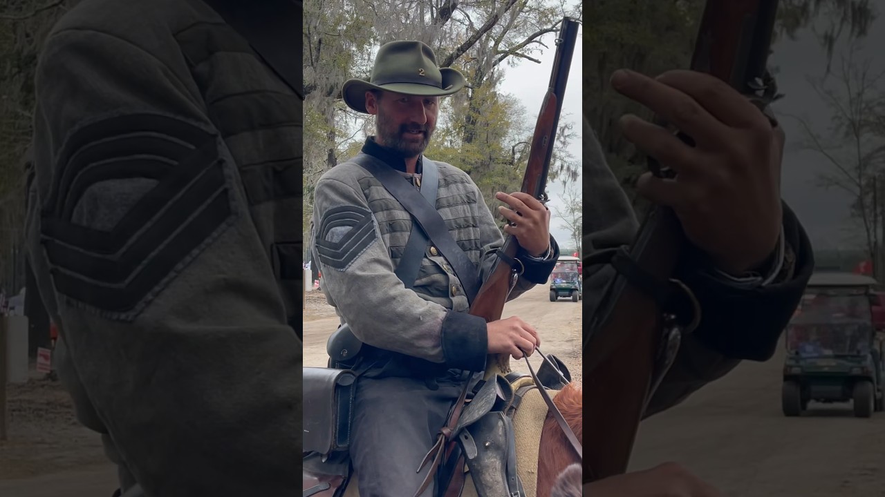 🔥Confederate Cavalry Firepower at the Battle of Broxton Bridge Reenactment 3/2/24