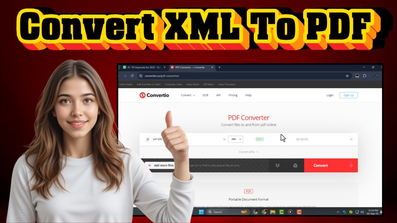 How To Change XML To PDF | Quick & Easy Conversion (2025)