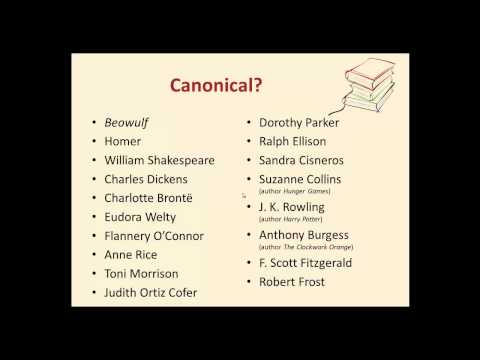 Studying the Literary Canon