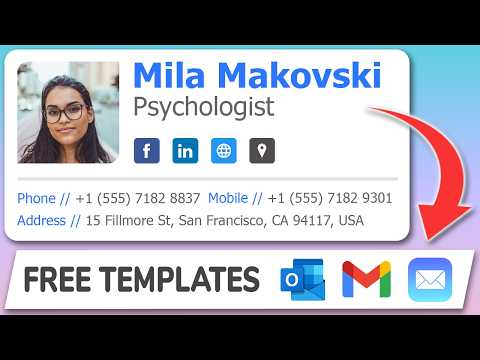 How to Create a FREE Email Signature for Outlook, Gmail + More (Step-by-Step Instructions)