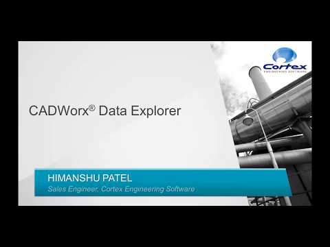 CADWorx Data Explorer