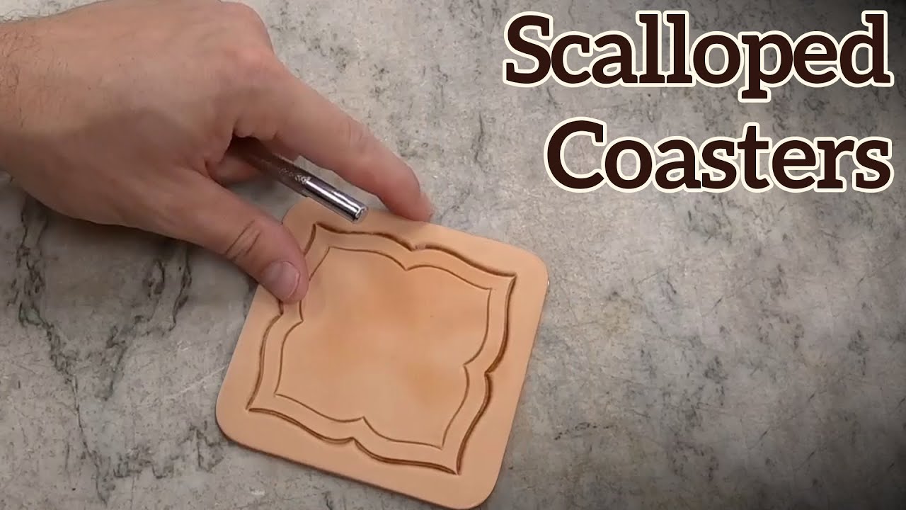 Scalloped Coasters with Free Pattern - Tips on Tooling
