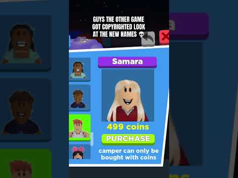 There new names are embarrassing like MONTGOMERY? Game Name: Total Drama Roblox #youtubeshorts