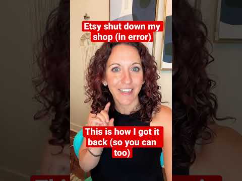 #etsy Etsy CLOSED my shop but I got it Back OPEN! Here’s how… #etsyshop #etsyseller #etsy