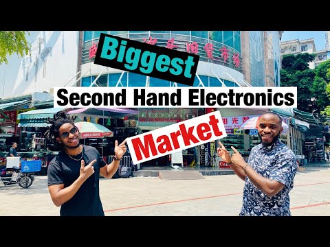 The World's Largest Second Hand Phone Market in China.