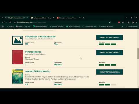 Find the Right Journal for Your Manuscript | Journal Finder Tools