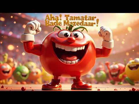 Aha! Tamatar Bade Mazedar π
| Funny Hindi Kids Song | 3D Cartoon Poem | Poem Patch