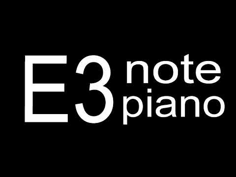 E3 Piano Note