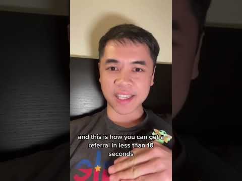 How to get a job referral in less than 10 seconds #SHORTS