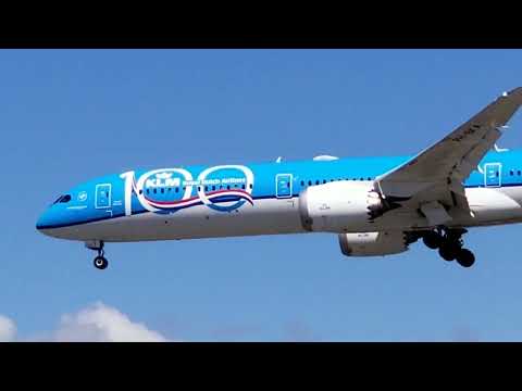 KLM 787 PH-BKA BOEING 787 ,KLM 100 YEARS LIVERY