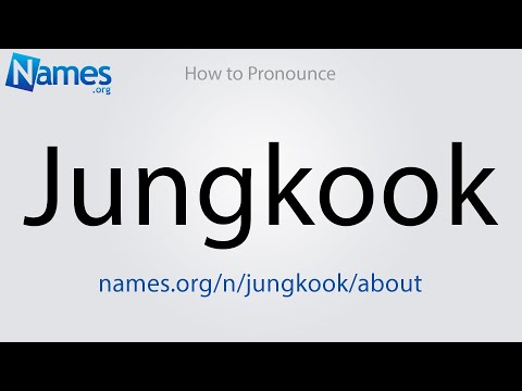 How to Pronounce Jungkook