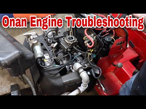 Onan Engine Troubleshooting On A Vintage Case Tractor - with Taryl