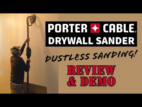 Porter Cable 7800 Drywall Sander Review & Demo