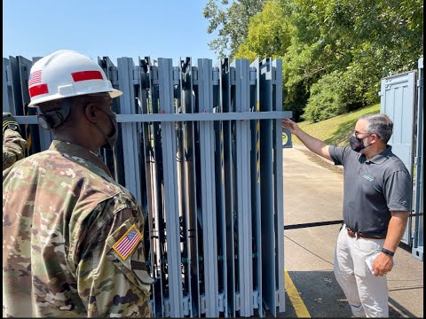 ERDC Tests Rapidly Deployable Protection Systems