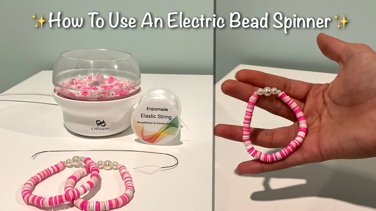 💗⚡️How to use an electric bead spinner!⚡️💗