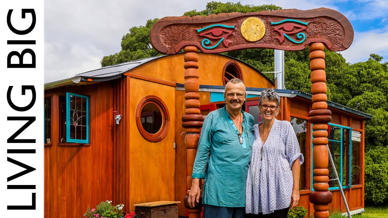 Transformable Tiny House Is a $44,000 Magical Home Built From Scratch ...