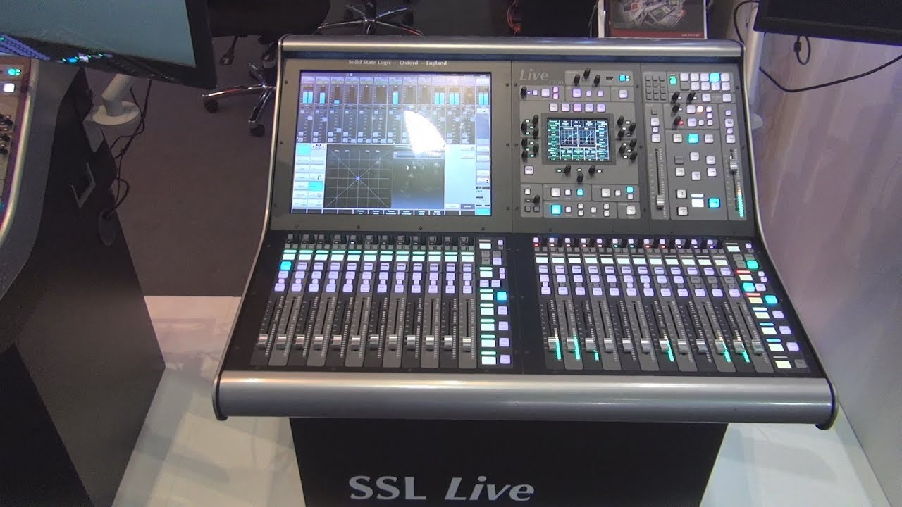 Solid State Logic SSL Live  L300 Control Console Review