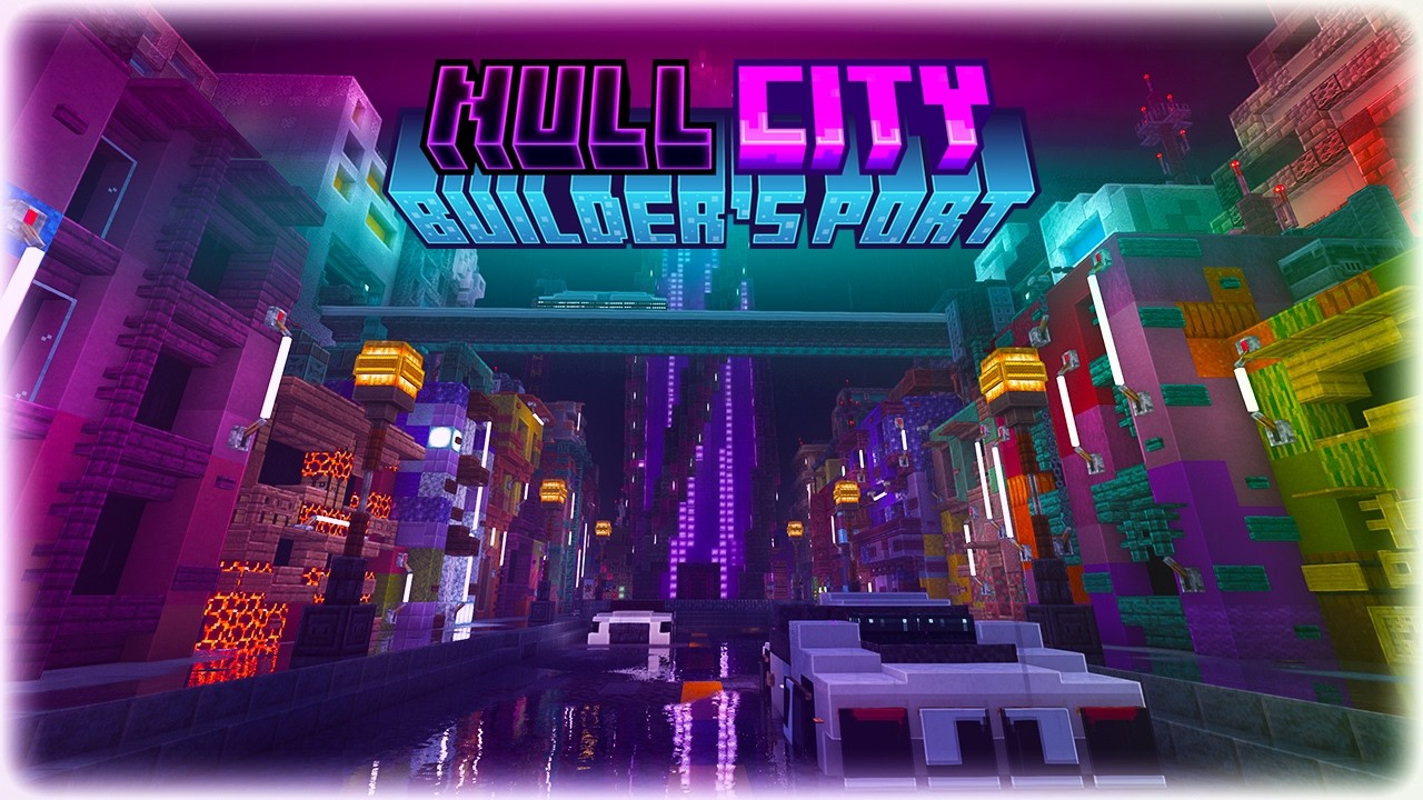 Building An Entire Cyberpunk City In Minecraft!
