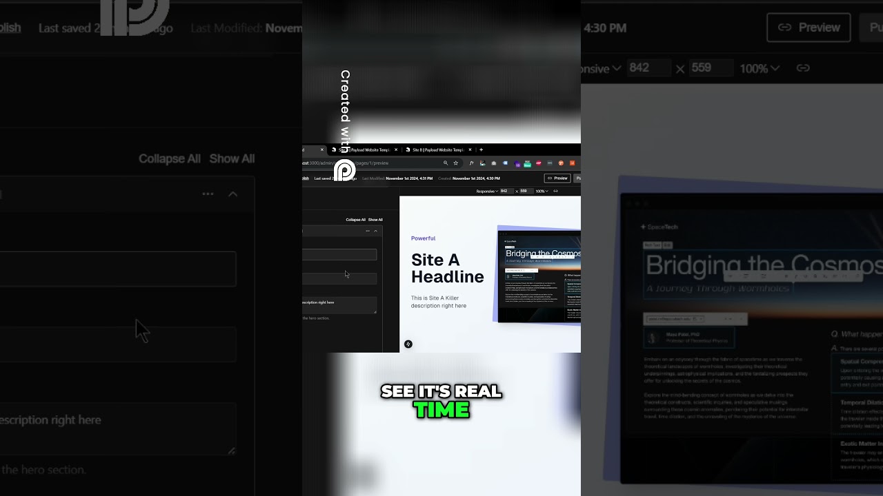Real Time Live Preview  Transform Your Workflow with Payload  #headlesscms #payloadcms #payload