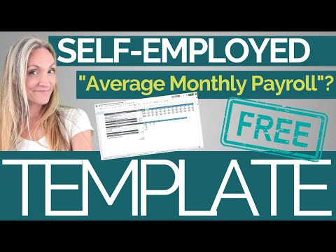 PPP Loan Amount for Self-Employed: What is AVERAGE MONTHLY PAYROLL? (1099, SMLLC, Uber, Sole Prop.)
