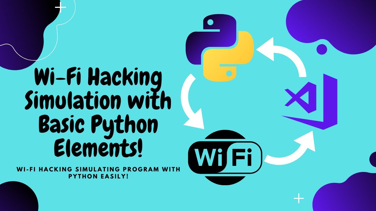 Wi-Fi Hacking Simulation With Basic Python Elements-Link to code on GitHub!