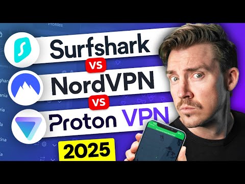 Best VPN Comparison for 2025 | NordVPN vs Surfshark vs Proton VPN
