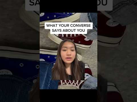 What Your Converse Says About You #converse