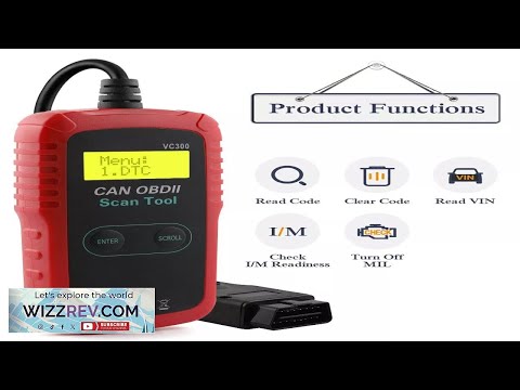 Mercedes Vito EOBD OBD2 Car Diagnostic Code Reader Scanner Fault Check Tool Review