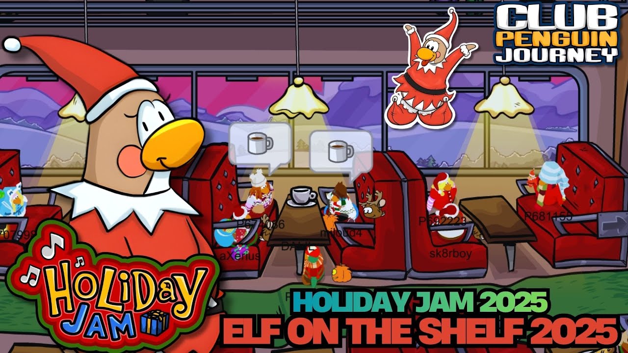 ELF ON THE SHELF 2025 GUIDE!✨👀| Club Penguin Journey