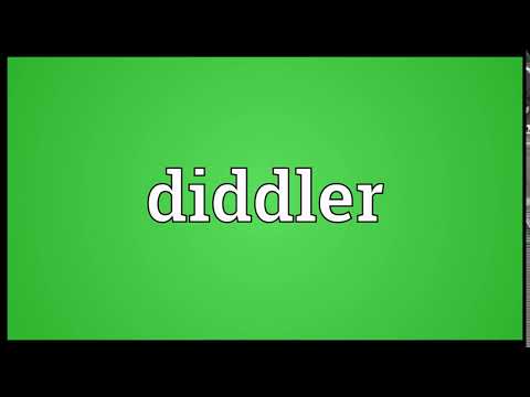 Diddler Meaning | Wordogram