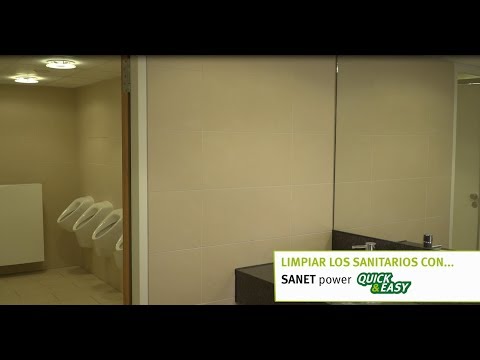 LIMPIAR LOS SANITARIOS CON SANET POWER QUICK&EASY (ES)