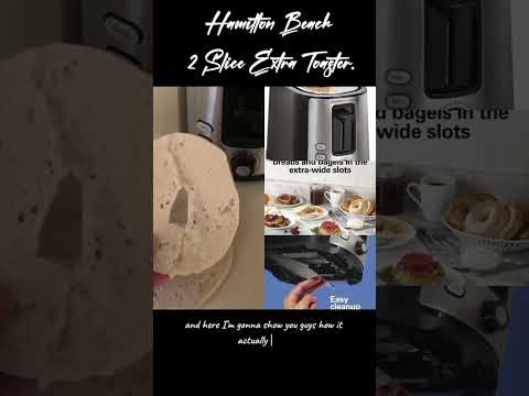 Hamilton Beach 2-Slice Extra Wide Slot Toaster: Your Perfect Breakfast Companion