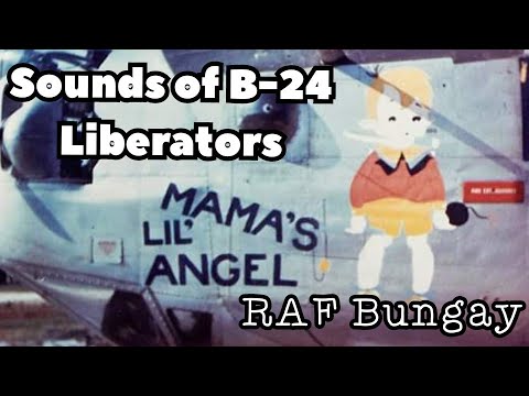 Sounds of a B-24 Liberator 446th Bomb Group 1944