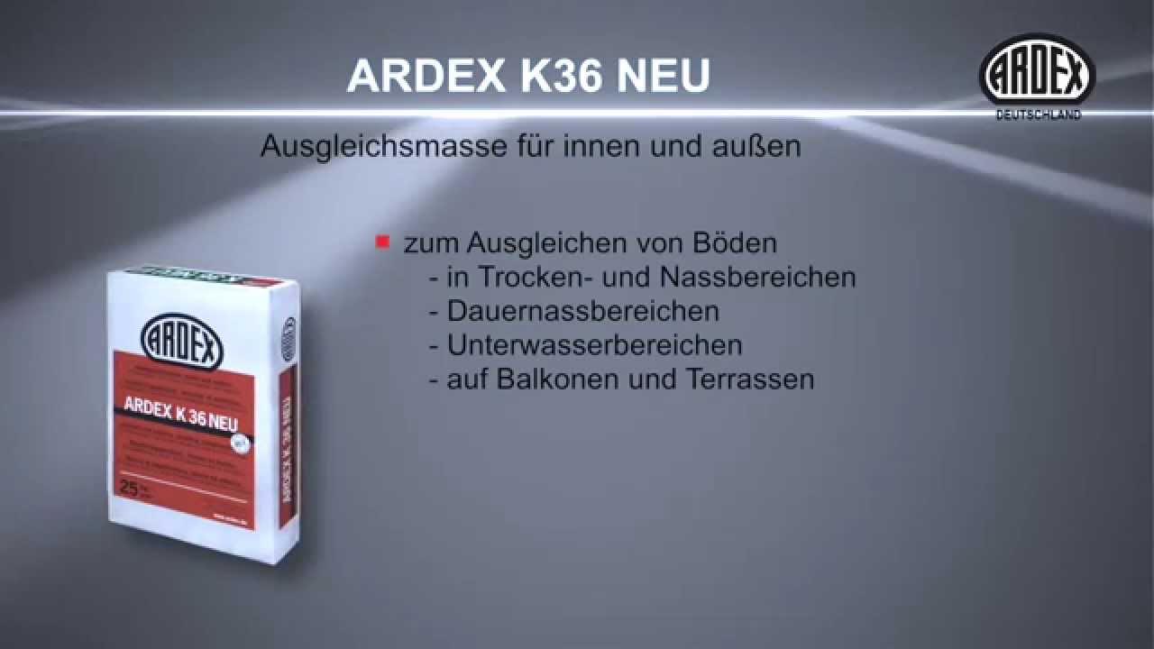 ARDEX: Bodenspachtelmassen - ARDEX K 36 NEU