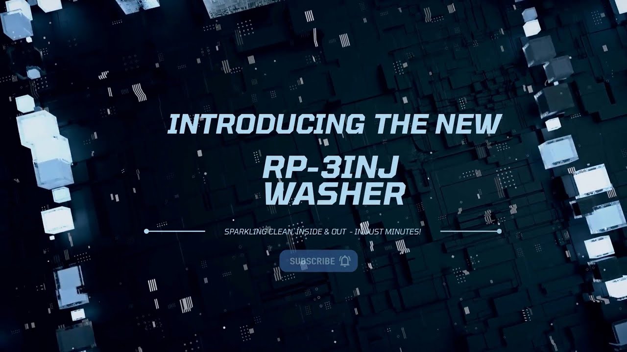 Rhima RP-3INJ Washer: Ultimate Container Hygiene