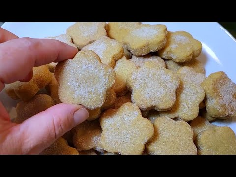 These cookies will melt in your mouth! HOJARASCAS Recipe