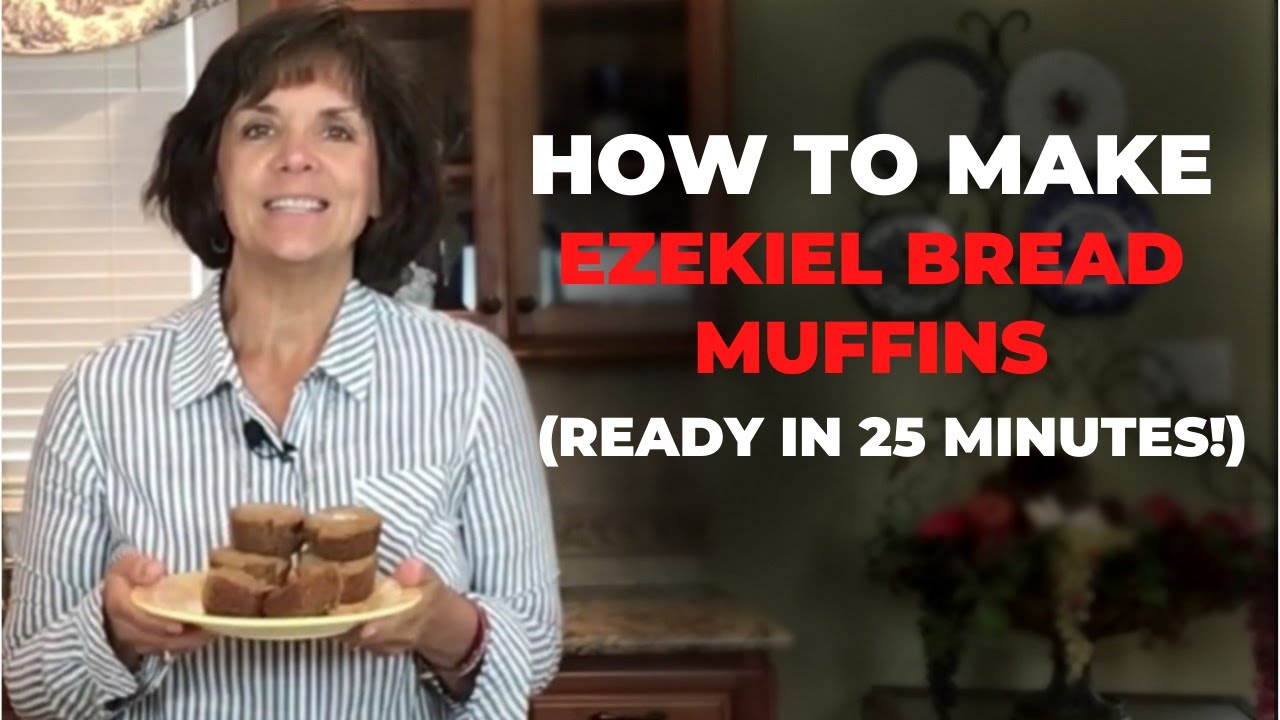 How To Make Ezekiel Bread Muffins - Better Than Store-Bought!
