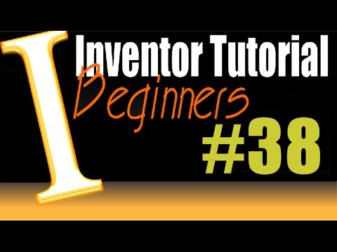 38 AutoDesk Inventor beginner Tutorial: Advanced dimensioning and ...
