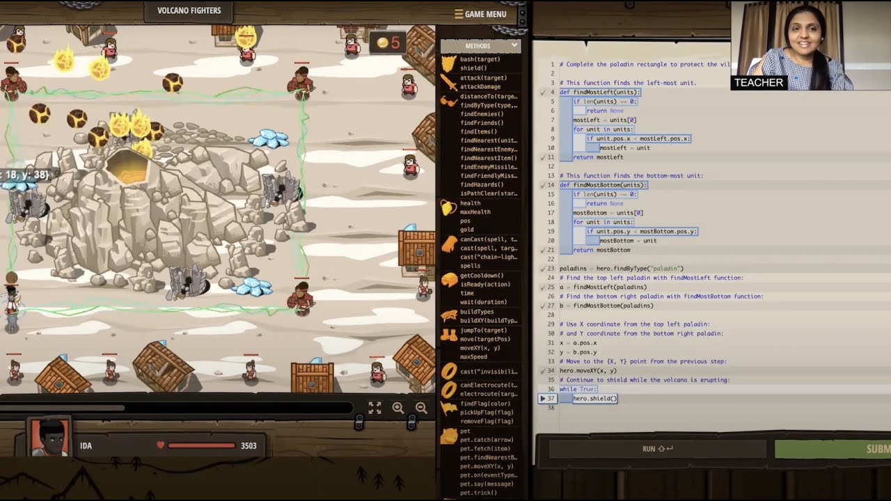 CodeCombat Live Online Classes