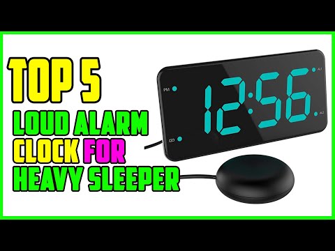 TOP 5 Best Loud Alarm Clock for Heavy Sleeper 2025