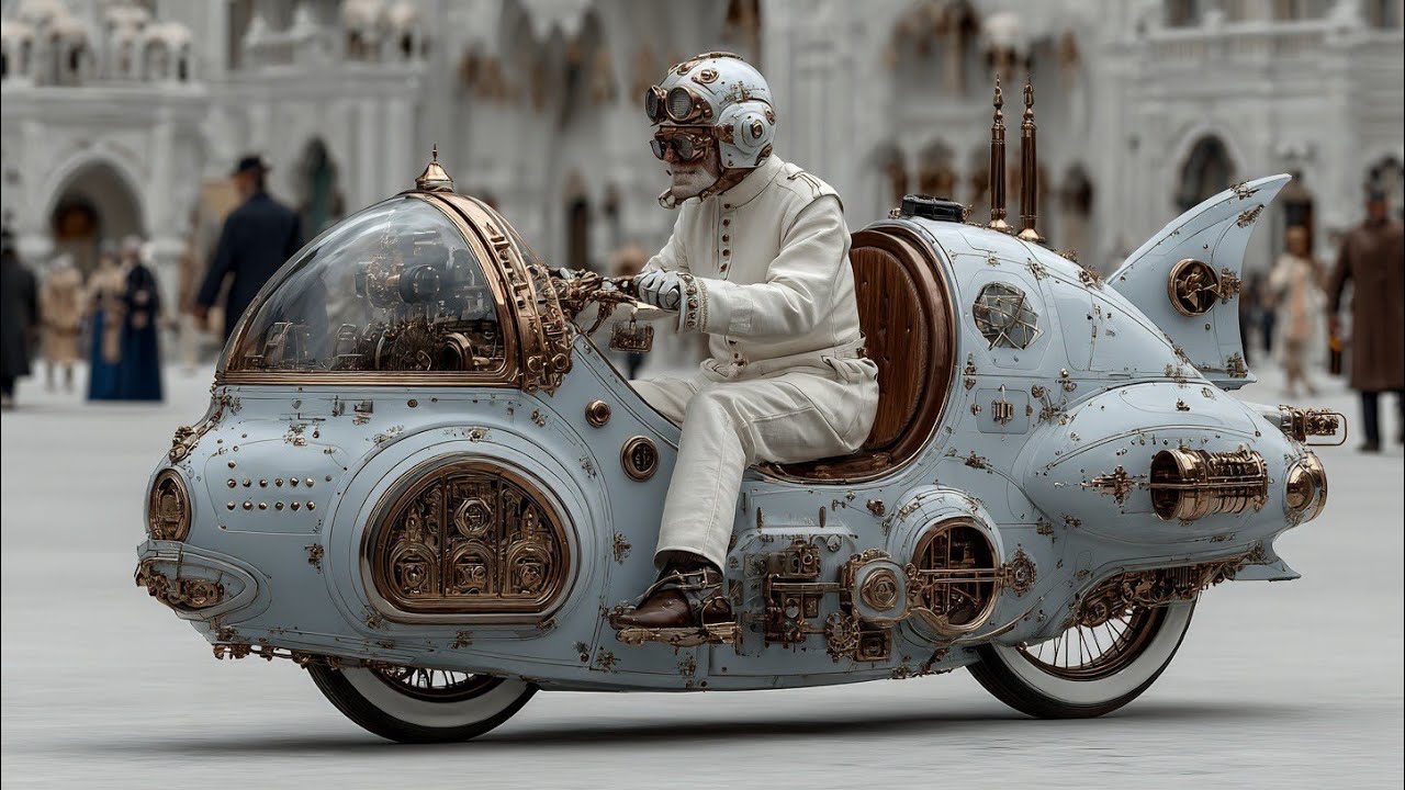 A Retro Future Dream: Cyborg & Steampunk Aesthetic