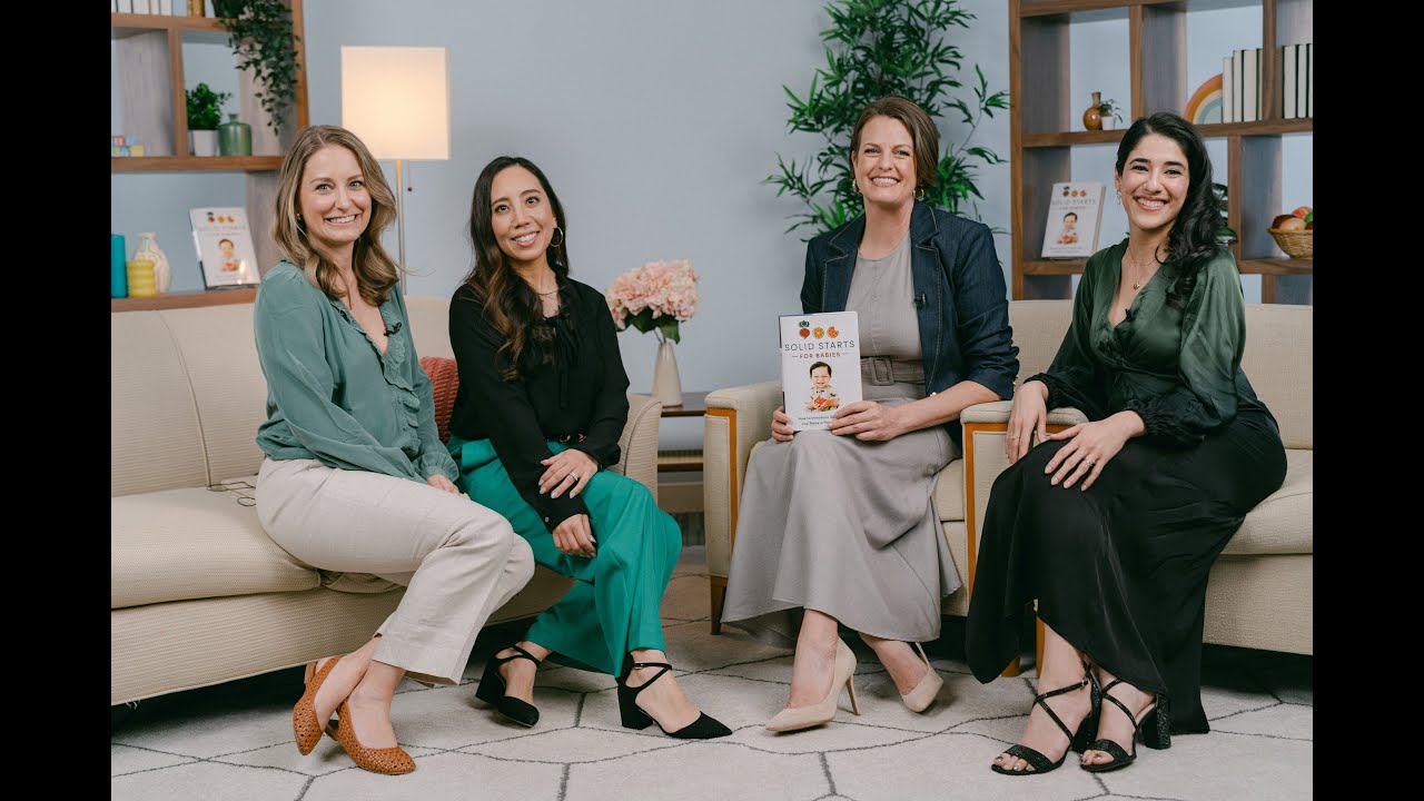 Learn tips from the Solid Starts experts as they celebrate their new book SOLID STARTS FOR BABIES